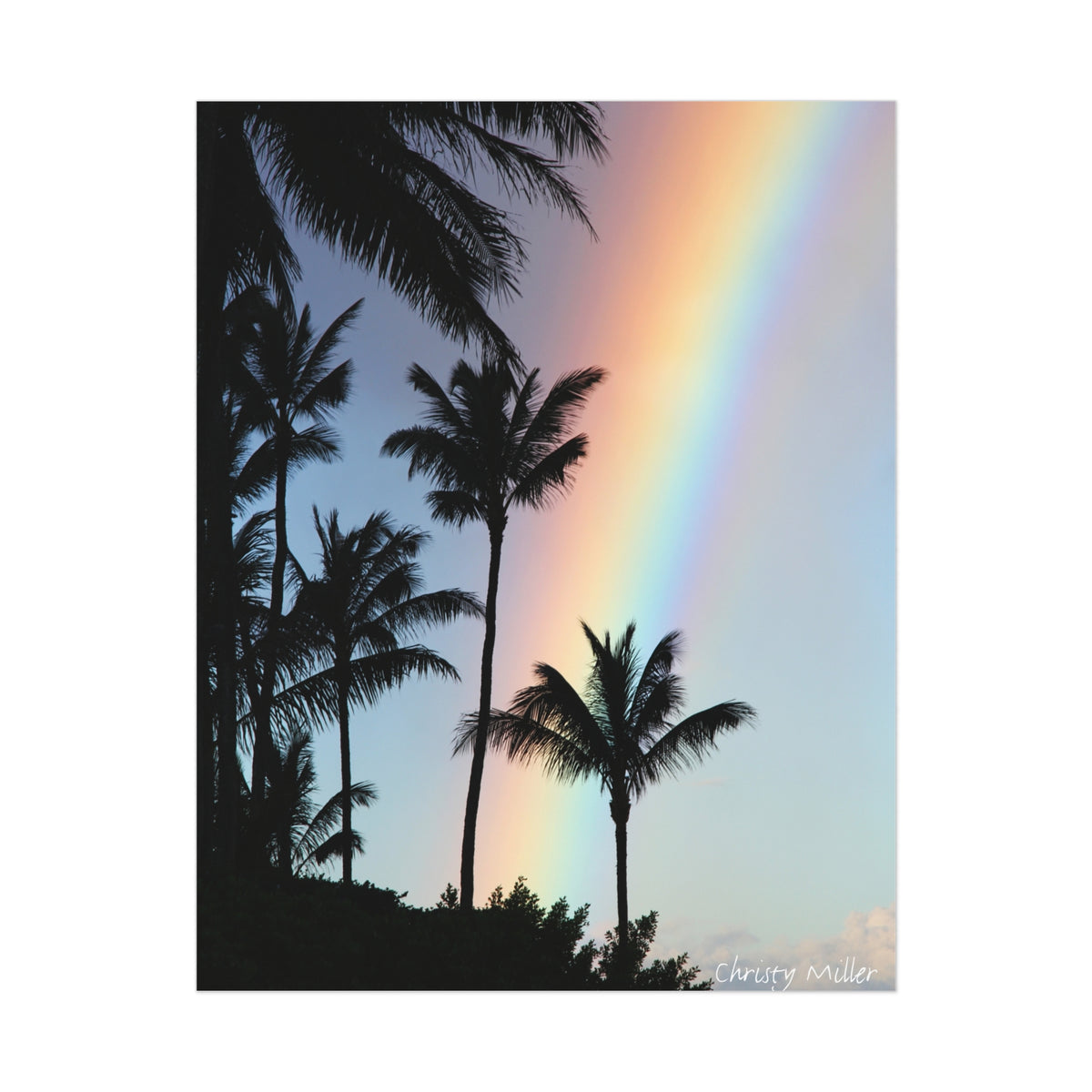 Christy Moment Poster - Aloha Rainbow – Robin Gunn Shop